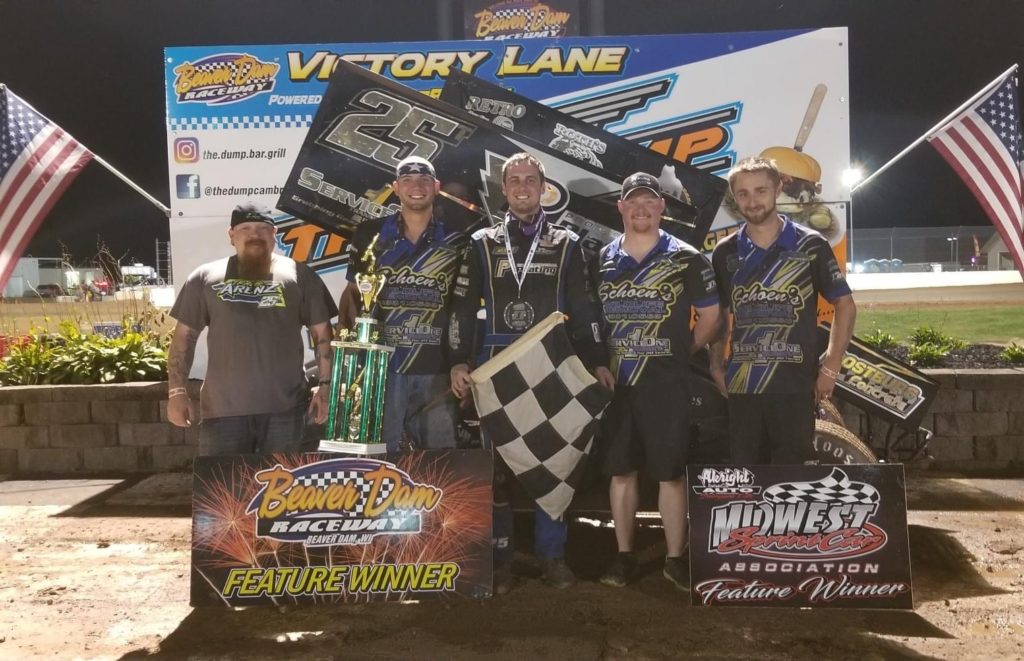 Arenz bests Beaver Dam Raceway foes for eighth MSA triumph of 2021 ...